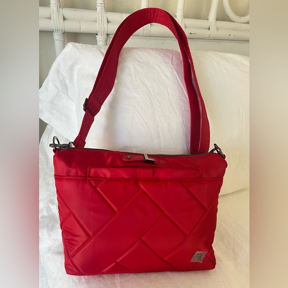lug | Bags | Lug Poppy Red Flare 2 Crossbody Shoulder Bag L Charm ...